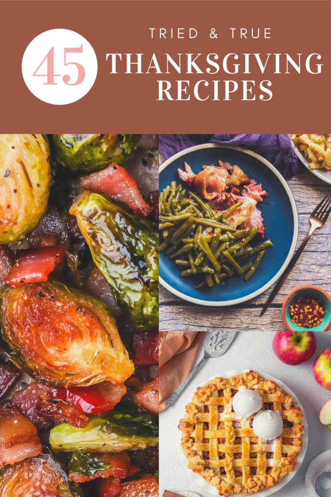 Thanksgiving Holiday Menu Guide - Butternut and Sage